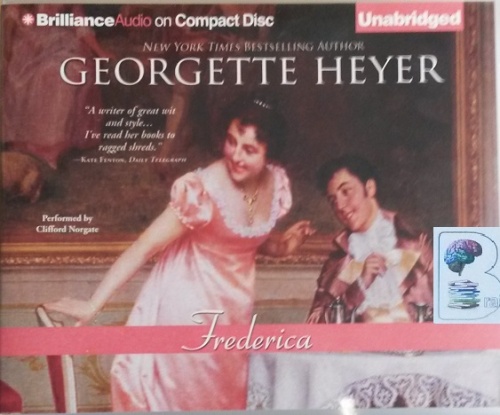 Frederica written by Georgette Heyer performed by Clifford Norgate on ...