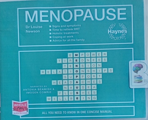 Menopause written by Dr Louise Newson performed by Antonia Beamish and ...