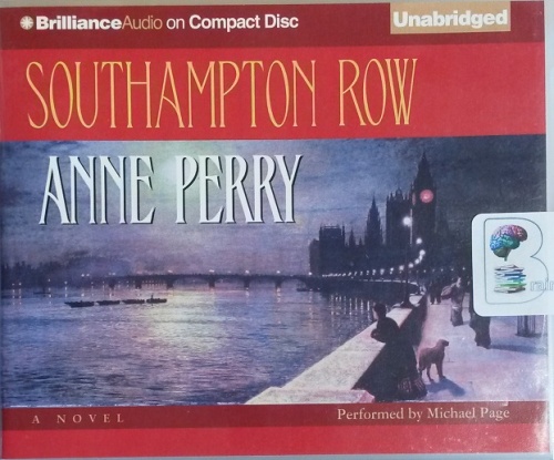 Southampton Row written by Anne Perry performed by Michael Page on CD ...